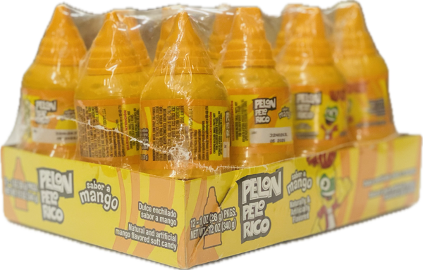 Pelon Pelo Rico Mango (12 ct) - Wholesale Candy Warehouse
