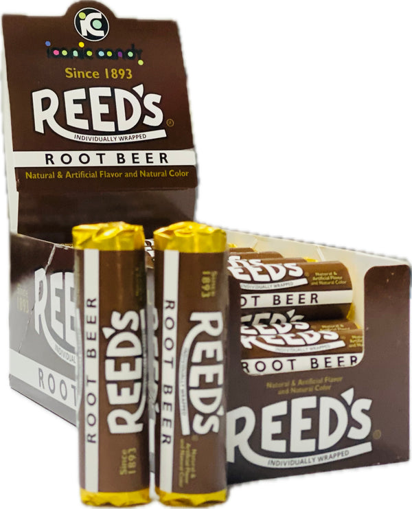 Reeds Root Beer Roll (24ct) - Wholesale Candy Warehouse