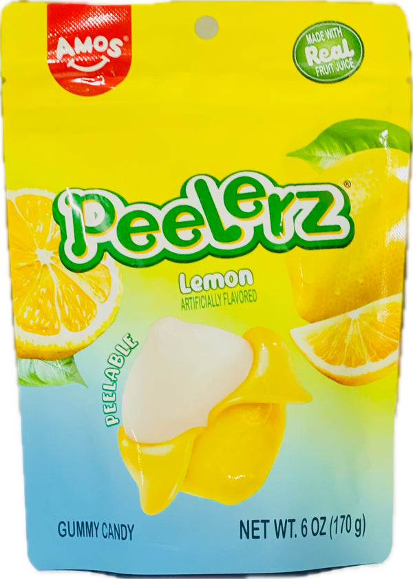 Peelers Lemon 6oz Peg (12 ct) - Wholesale Candy Warehouse