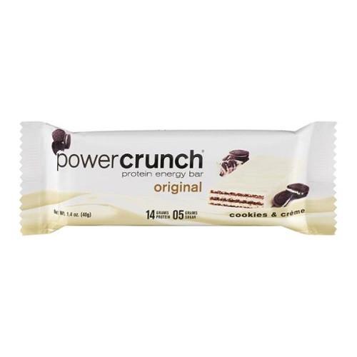 Power Crunch Cookies & Creme (12 ct) - Wholesale Candy Warehouse