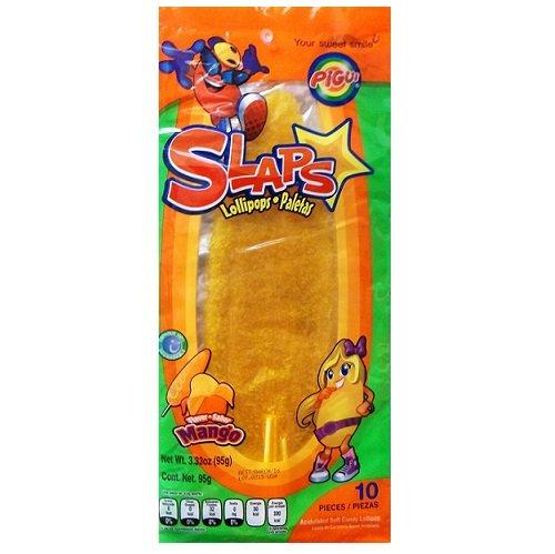 Slaps Lollipops (Pigui Cachetada) Mango (40 bags) - Wholesale Candy ...