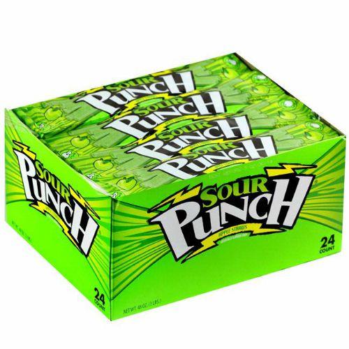 Sour Punch Apple (24 ct) - Wholesale Candy Warehouse