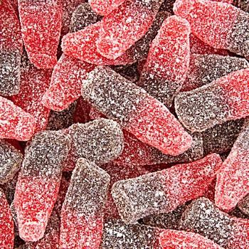 Sour Cherry Cola Bottles (5 lb) - Wholesale Candy Warehouse
